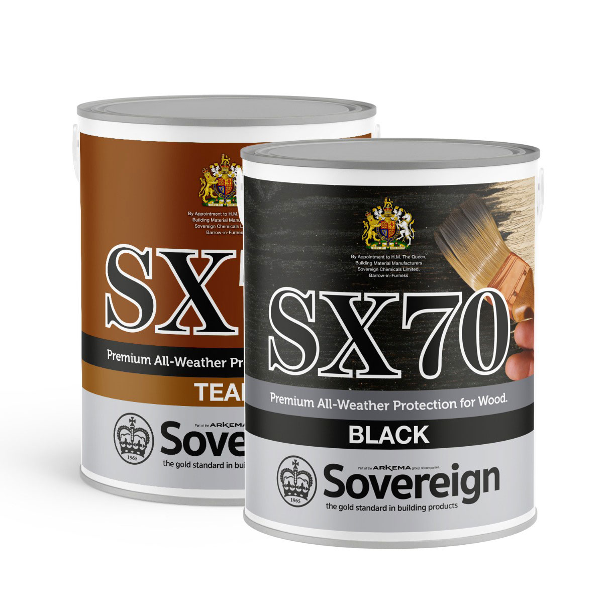 Sovereign SX70 Red Cedar Wood Stain, Water Repellent – 5L - Inject-a-proof